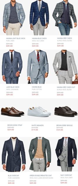The Suitsupply Online Outlet is OPEN – Summer 2019