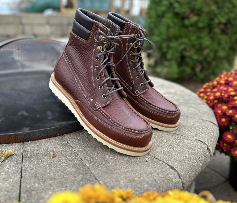 In Review: Grant Stone Field Boots in Walnut Bison