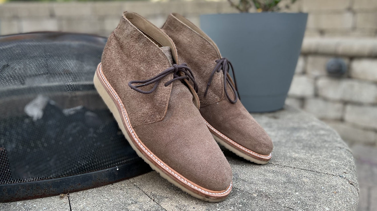 In Review: Huckberry Rhodes Tyler Chukkas – One Year Update