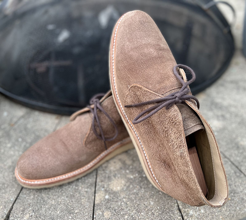 In Review: Huckberry Rhodes Tyler Chukkas – One Year Update