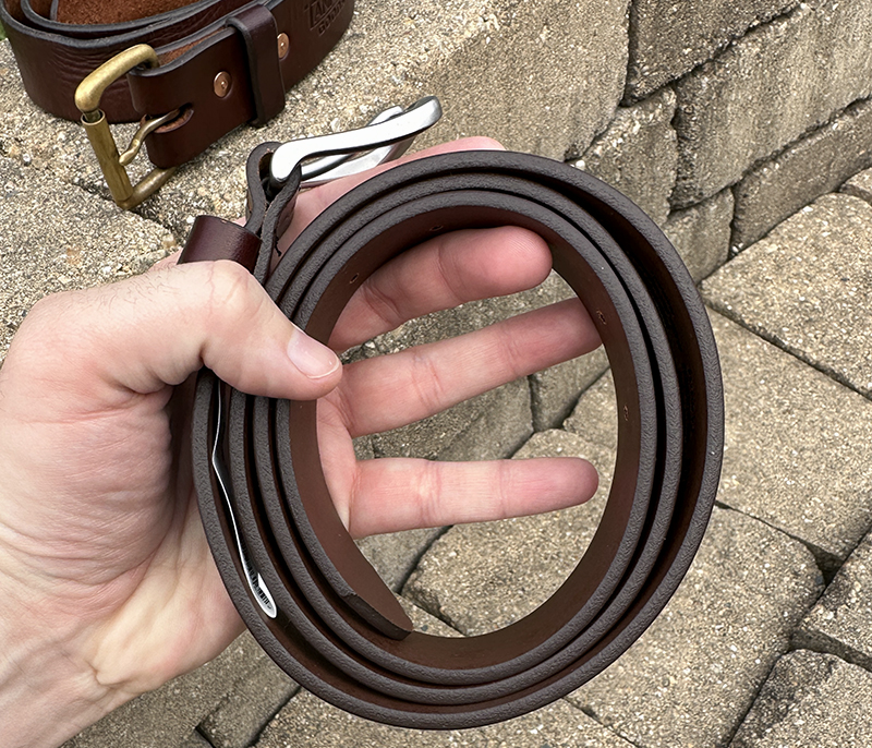 In Review: Made in the USA, L.L. Bean Essential Leather Belt