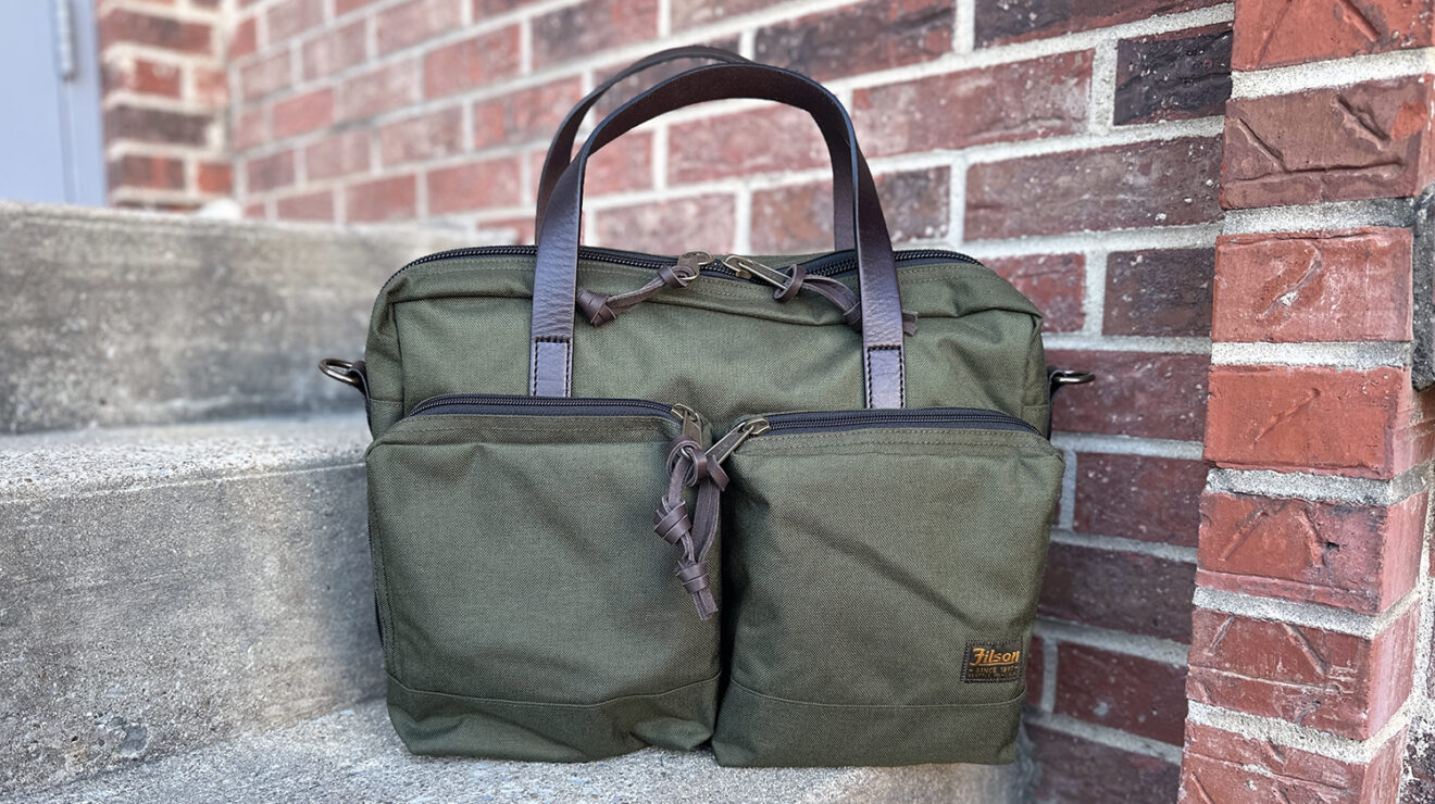 In Review: Filson Dryden Ballistic Nylon Briefcase