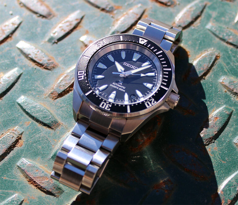 In Review: The New Seiko Samurai SRPL13 Prospex Automatic Dive Watch