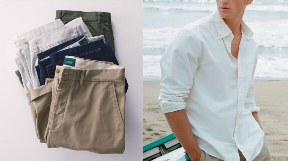 J. Crew: Up to 40% off select full price & $20 off Chinos Sale
