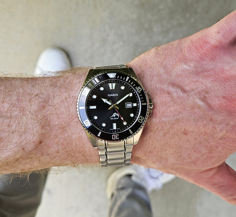 In Review: Casio Duro Marlin Stainless Steel Bracelet MDV106 Dive Watch
